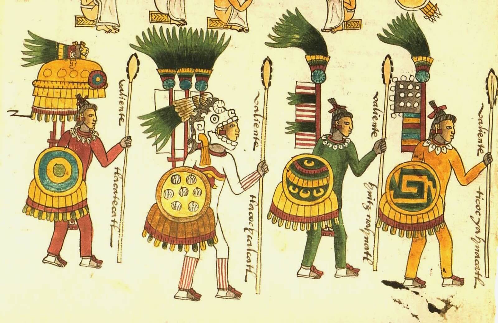 Chimalli. Los escudos de los guerreros aztecas